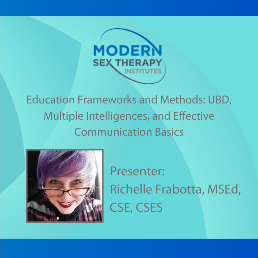 Working Education Framework and Methods: UBD, Multiple Intelligences ...